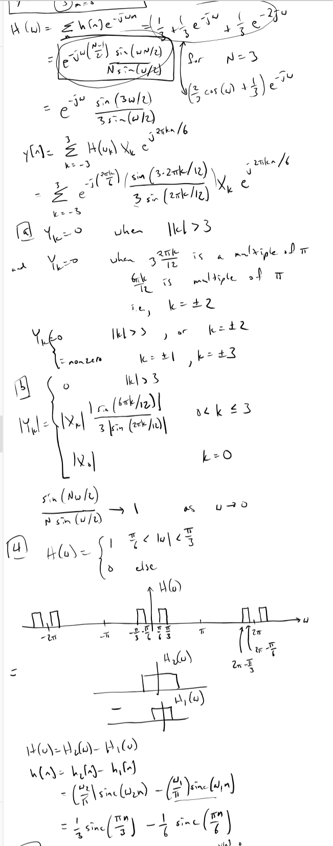 Lectures — ECE401 Signal and Image Analysis
