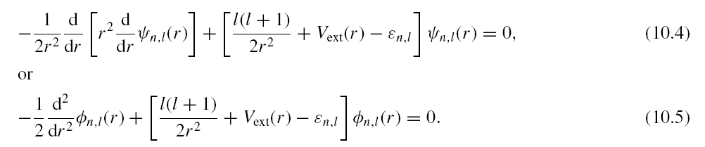 Electronic Structure of Condensed Matter Physics 598SCM, Fall 2004 ...