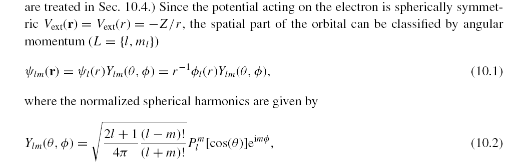 Electronic Structure of Condensed Matter Physics 598SCM, Fall 2004 ...