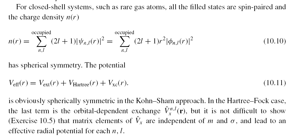 Electronic Structure of Condensed Matter Physics 598SCM, Fall 2004 ...