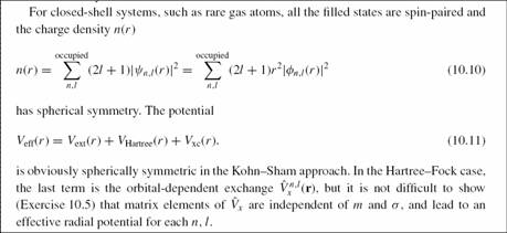 Electronic Structure of Condensed Matter Physics 598SCM, Fall 2004 ...